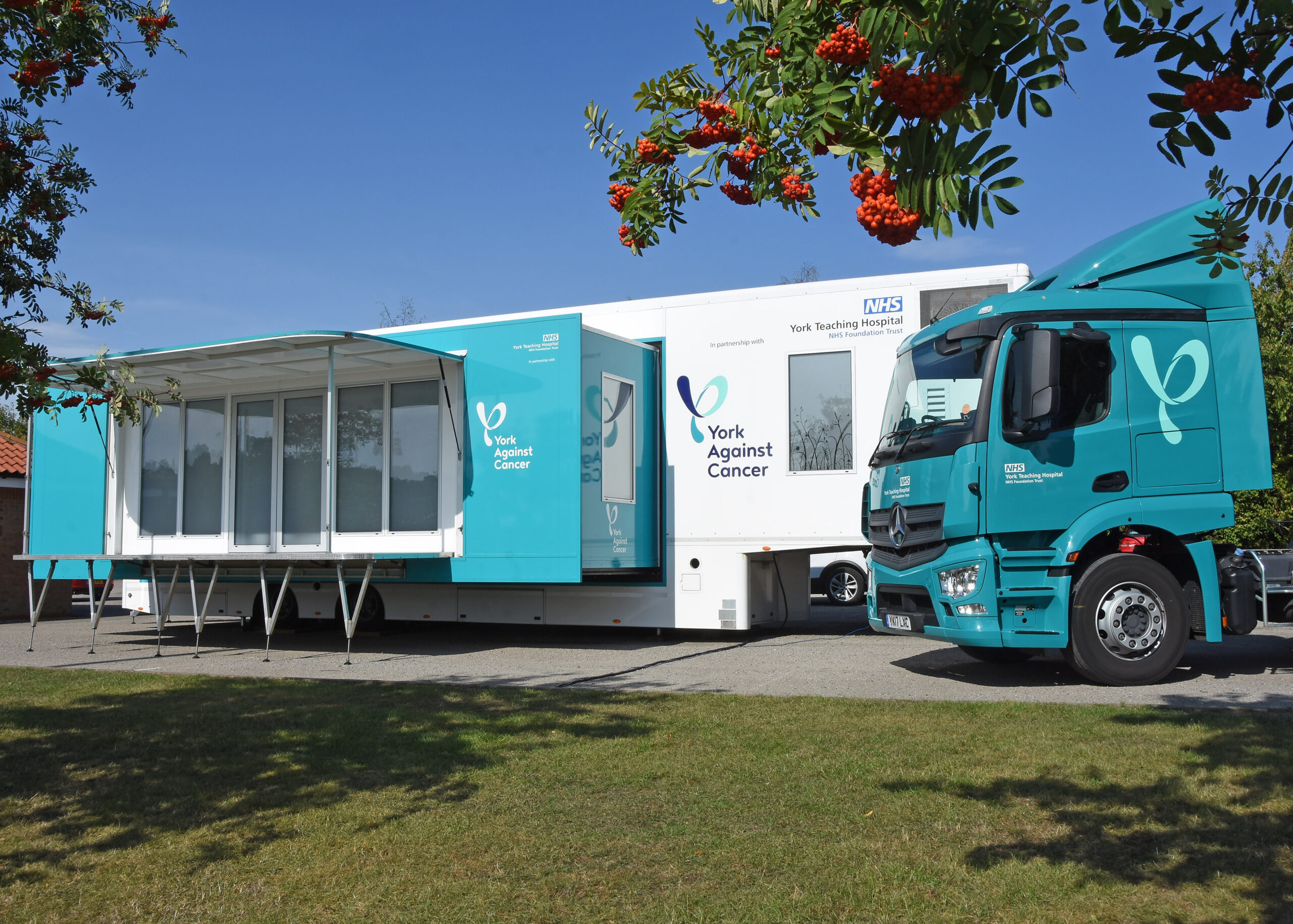 Our mobile chemotherapy unit - York Against Cancer